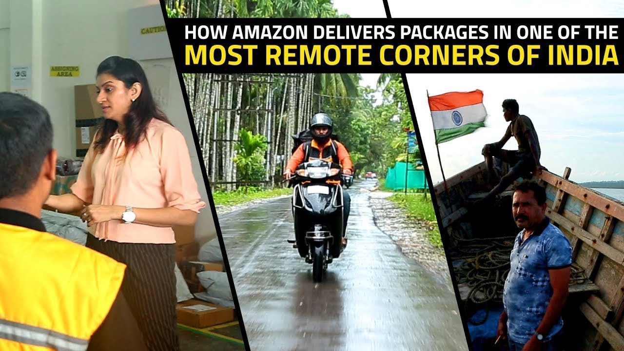 How Amazon Delivers Packages in One of the Most Remote Corners of India ...