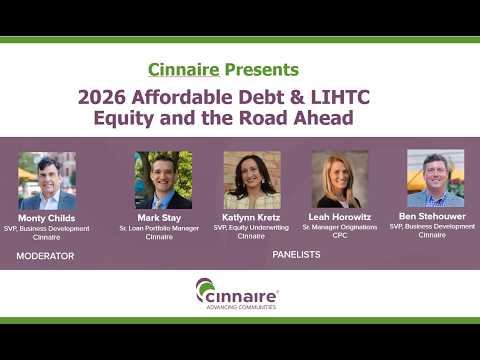 2026 Affordable Debt & LIHTC Equity and the Road Ahead Updated