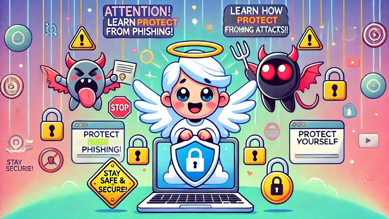 Attention! Learn how to protect from phishing attacks!! - YouTube