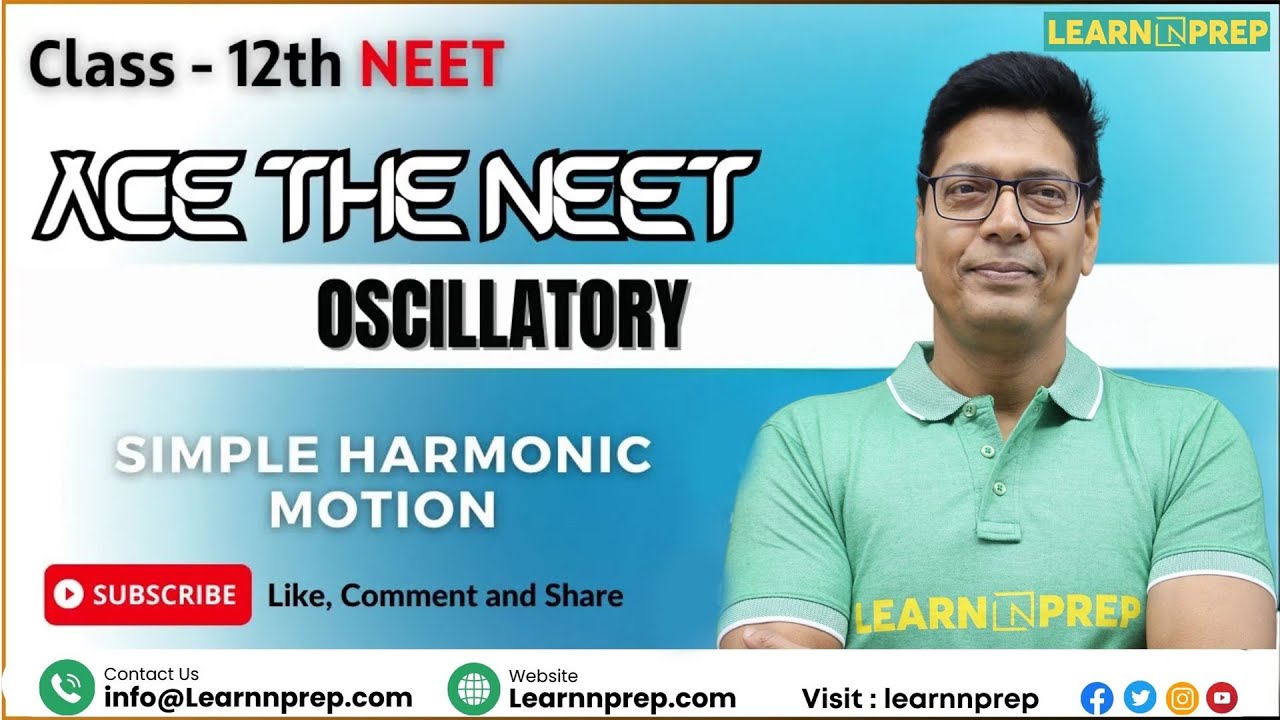 Simple Harmonic Motion | Oscillatory | NEET - Physics | Class 12th # ...
