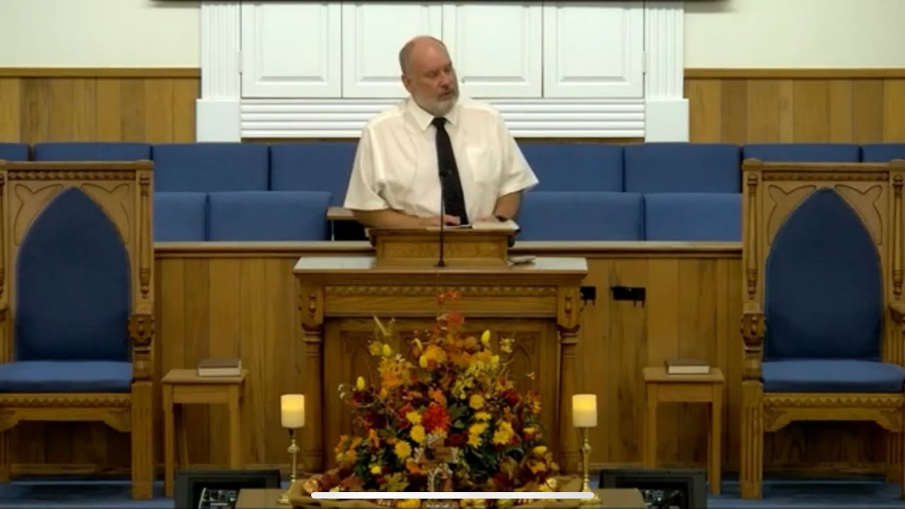10-29-2023 pm, “In One Accord” (Philippians 2:1-5) by Rev. Randall L ...