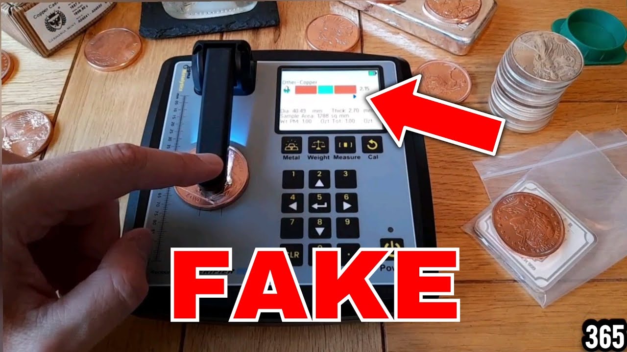 Bullion dealer takes a closer look at my fake copper rounds! - YouTube