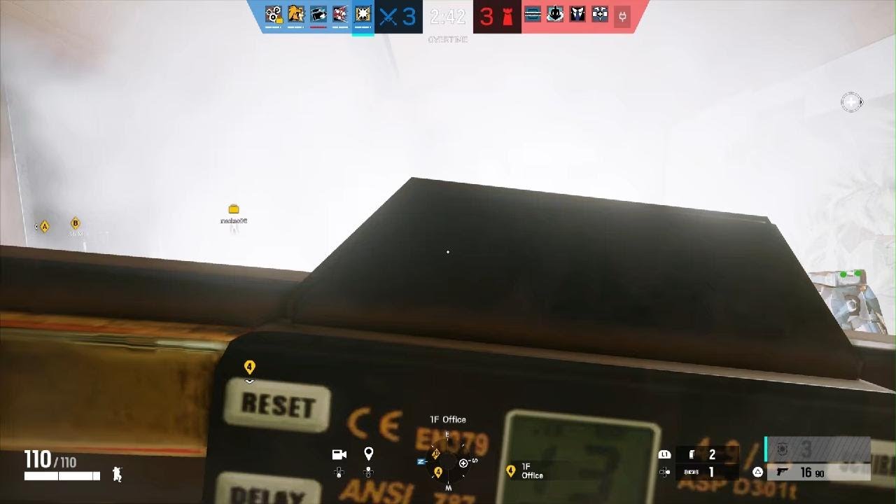 Rainbow Six, Blitz reject's death - YouTube