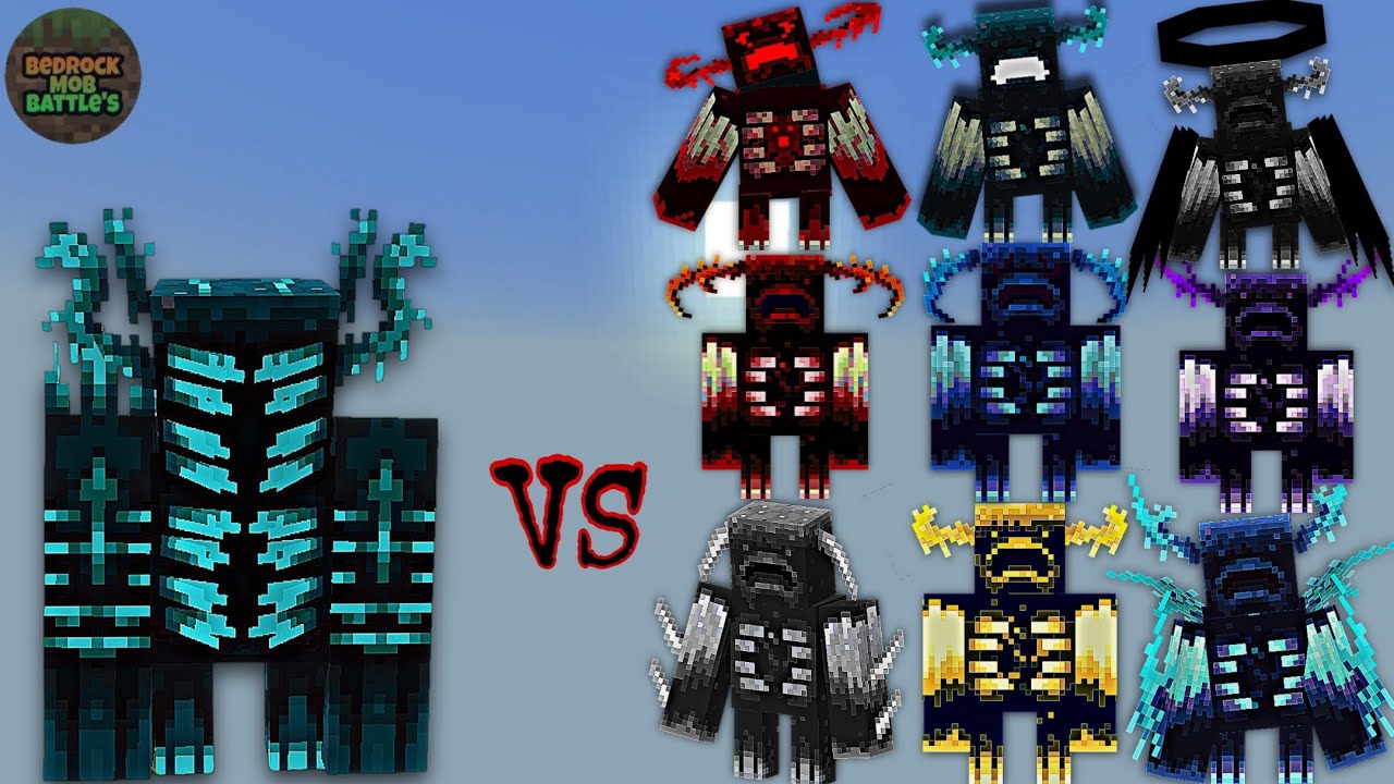 Zorden (Beefs Creatures) vs All Wardens (Gamehunter9) | Minecraft ...