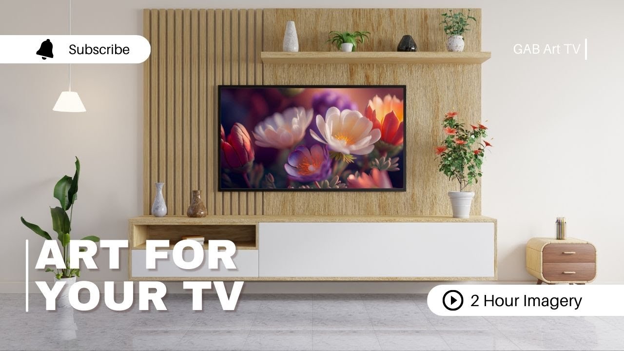 Vibrant Spring Flowers | Art For Your TV | GAB Art TV | Spring Art ...