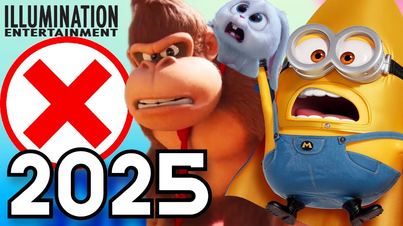 ILLUMINATION NO va a TENER NINGUNA PELÍCULA en 2025!!! - El FUTURO del ...