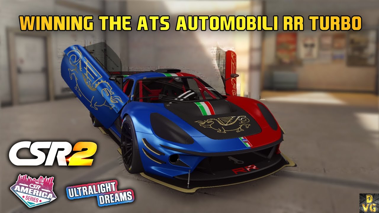 CSR Racing 2 | Winning the ATS Automobili RR Turbo - Ultralight Dreams ...