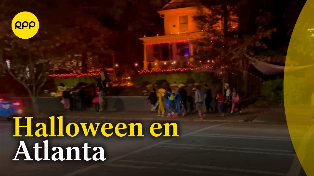 EE. UU.: Así se celebró Halloween en Atlanta - YouTube