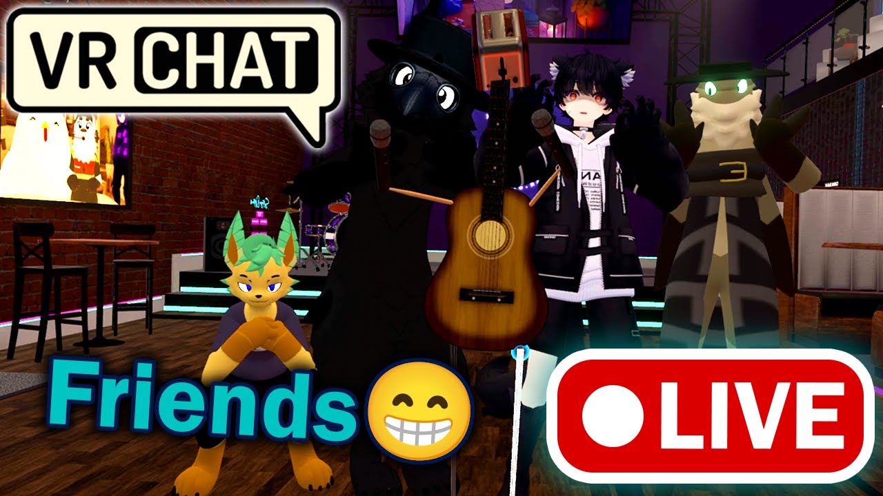 THE QUEST TO FIND TOASTY TUNES' LEGS (AND GOOD BARS) | VRChat LIVE [Feb ...