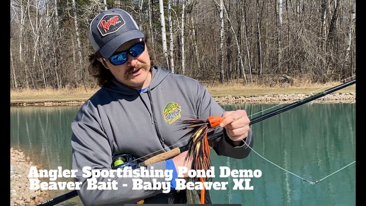Beaver Bait's Baby Beaver XL Musky Bait Demo - Angler Sportfishing ...