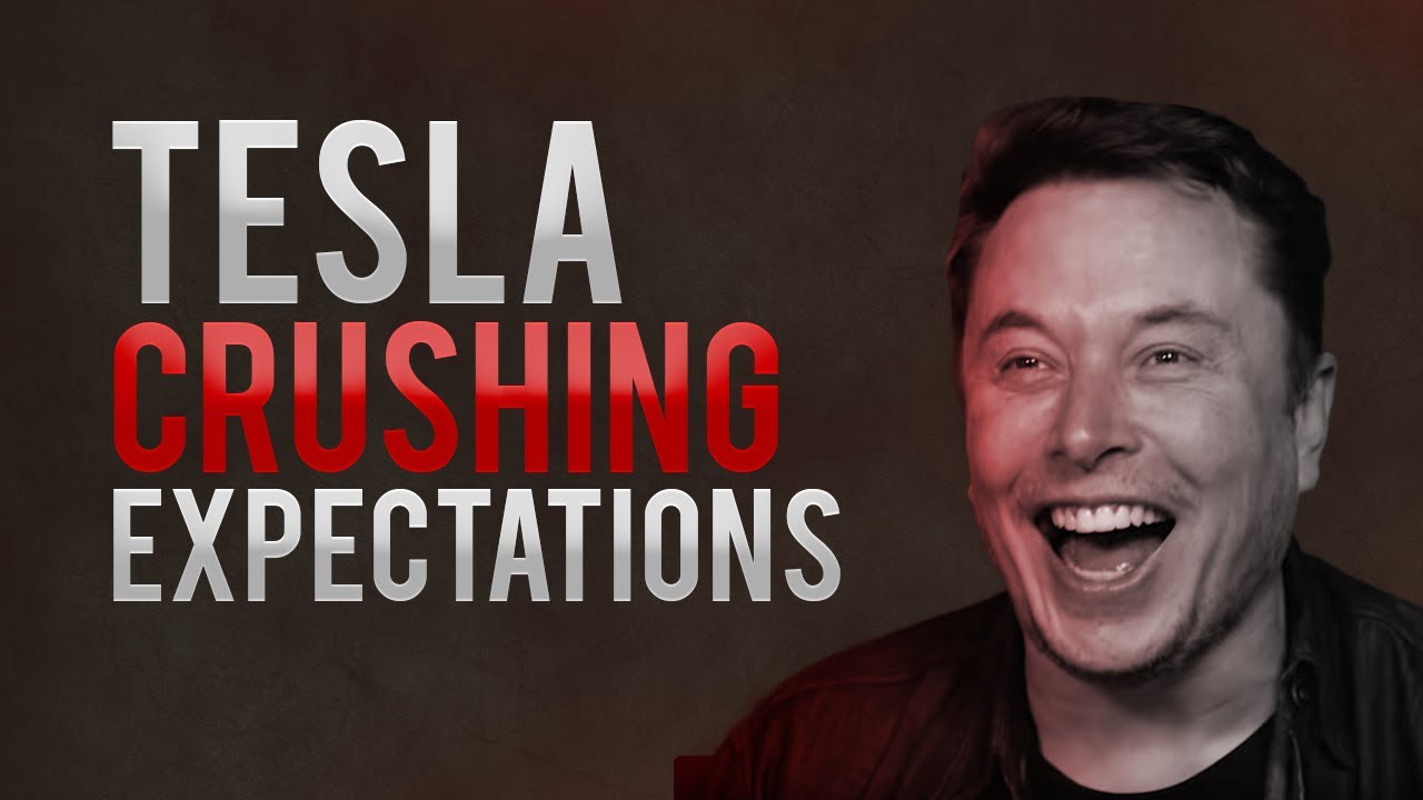 Tesla Hits Record Volume While Others Are Down 7% - YouTube