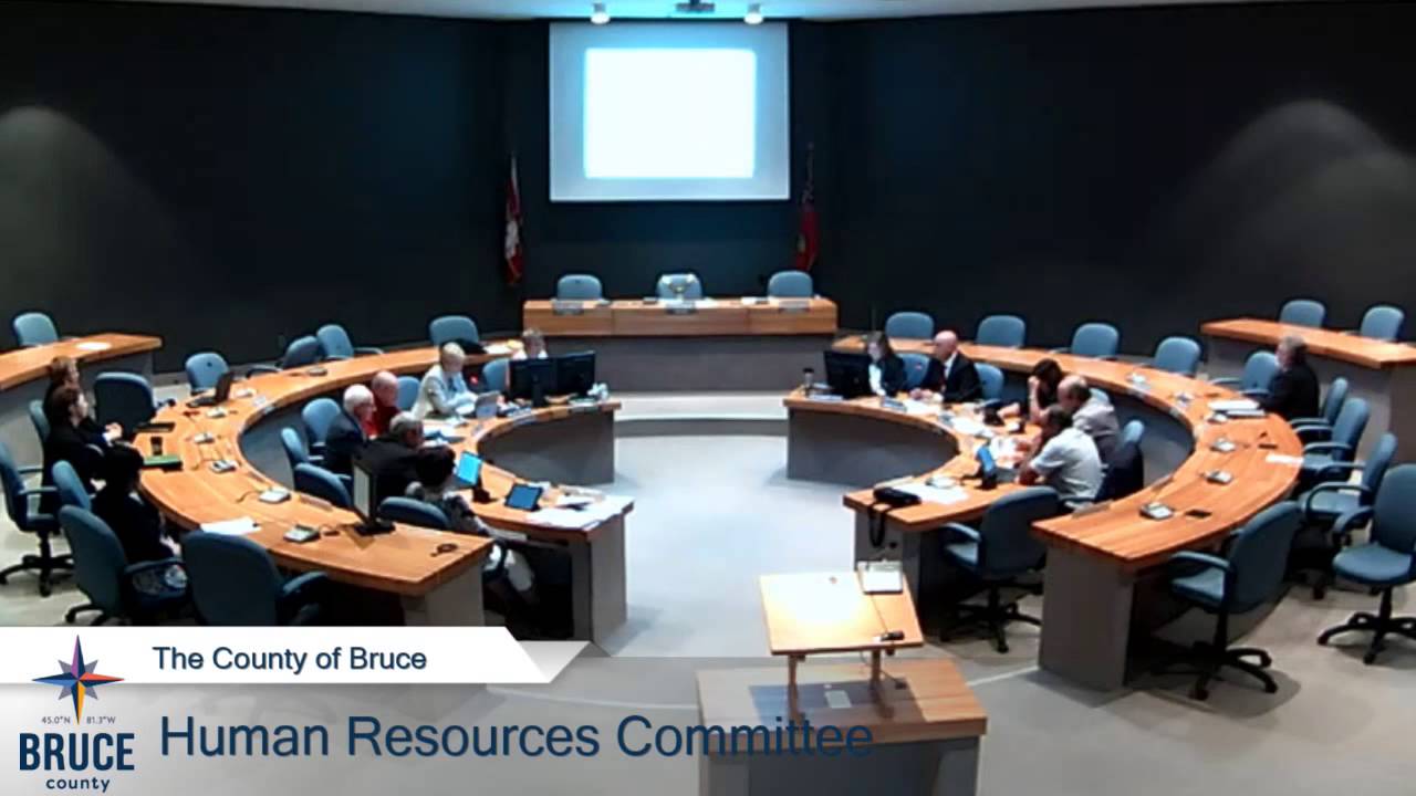 Bruce County Live Stream - August 4, 2016 - Human Resources Committee ...