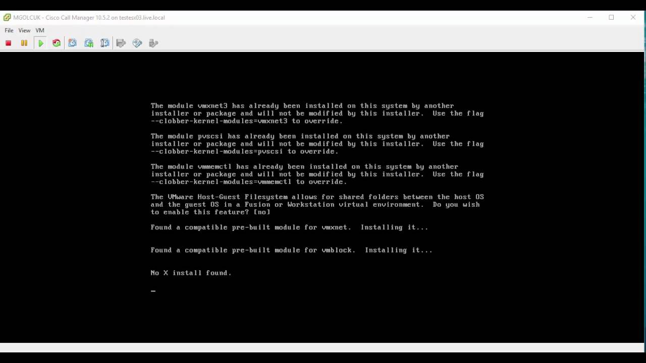 Cisco Call Manager 10.5.2 Kurulumu (Publisher) - YouTube