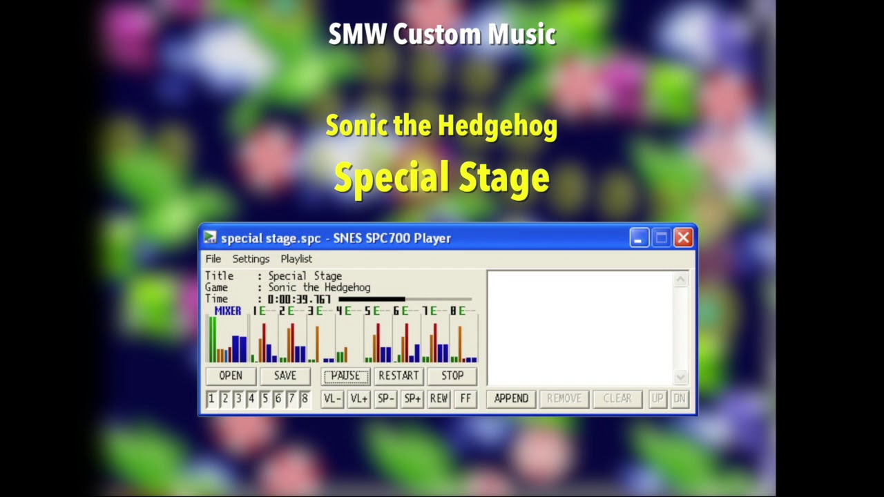 [SMW Custom Music] Sonic the Hedgehog - Special Stage - YouTube