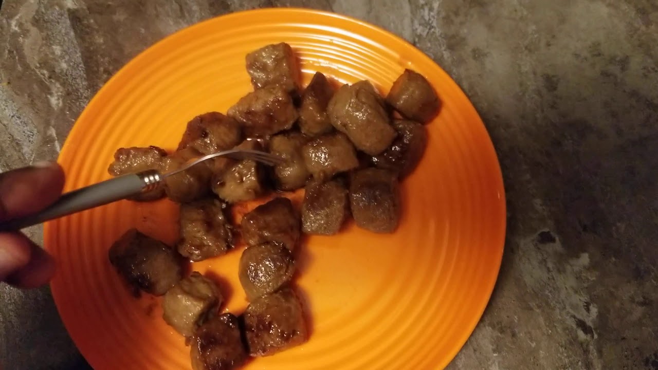 Gardein Homestyle Beefless Tips - 100% Vegan Review - YouTube