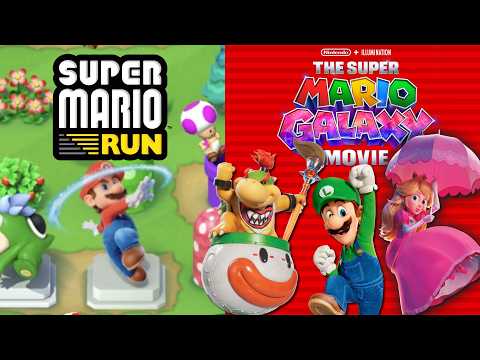 Movie Representation In Super Mario Run | The Super Mario Galaxy Movie Event