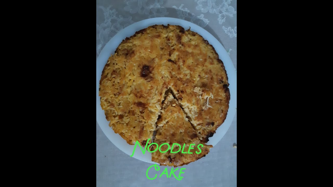 Maggi Noodles Cake || Easy and Simple Recipe || Tasty and Deicious ...