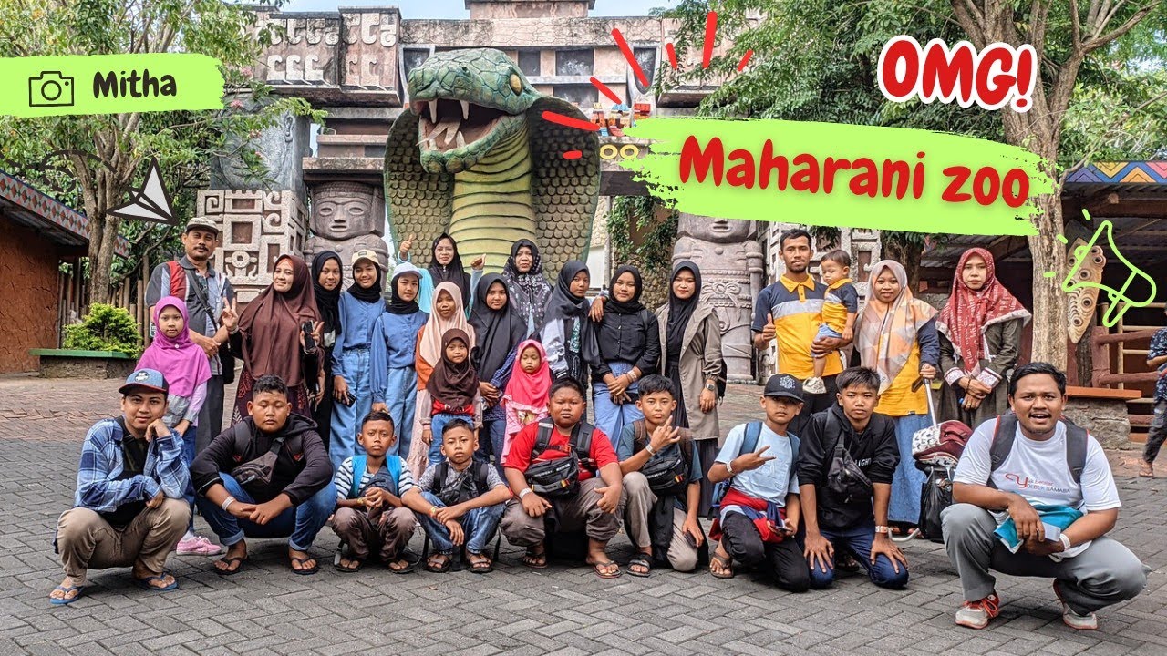 Wisata Maharani Zoo & Goa - YouTube