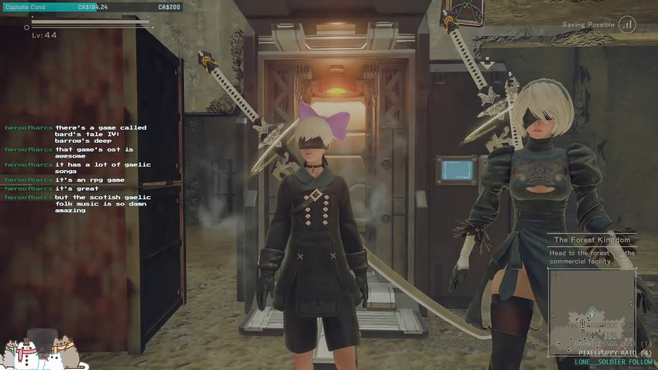 Let’s Play! NieR: Automata [PC] Blind Playthru 2nd NG+ - hacking with ...