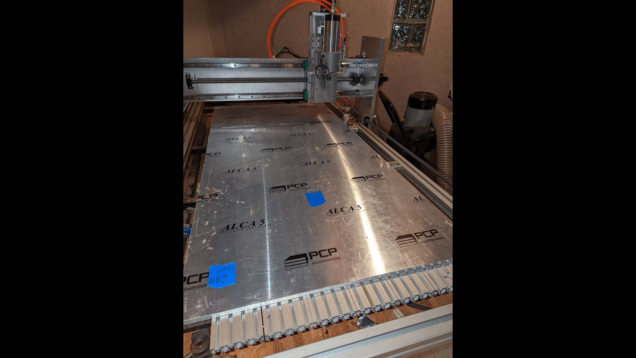 Gantry Router Upgrade with Cast iron and precision grout - YouTube