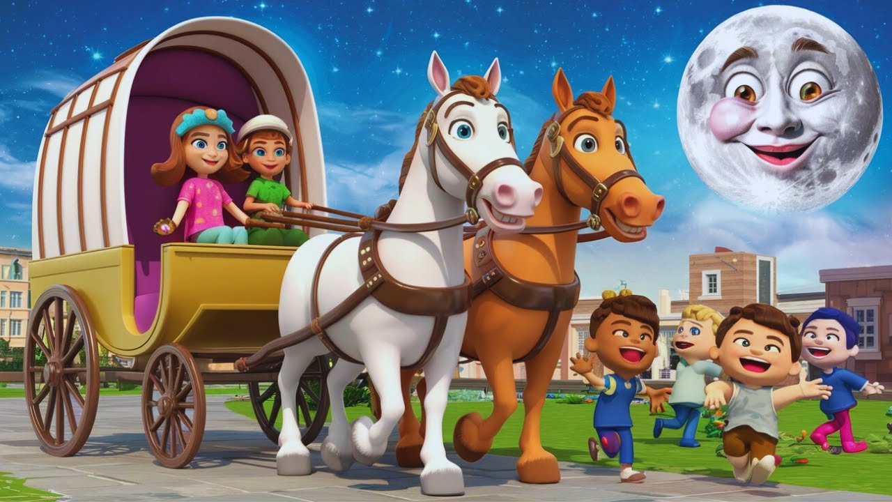 Horsey Dont You Stop | English Rhymes For Children | Kids Songs | Super ...