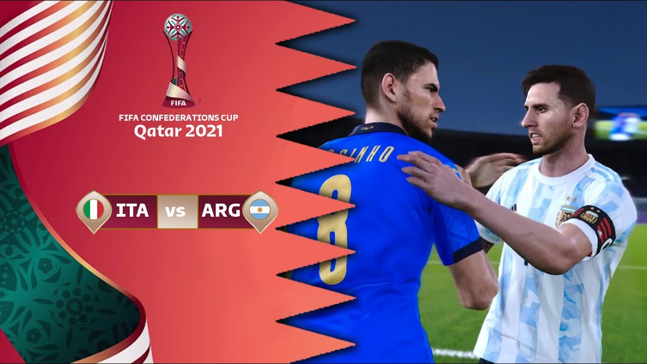 Italy vs Argentina - Fifa Confederations Cup 2021 - YouTube