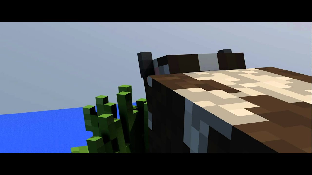 Steve hates cows - Minecraft Animation short - YouTube