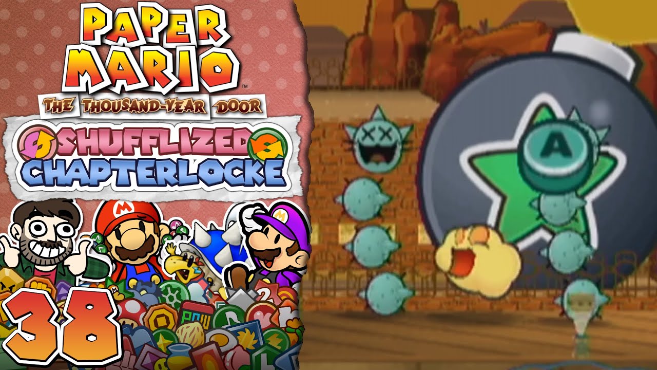 Paper Mario TTYD Shufflized Chapterlocke [38] "Why Are You Using Clock ...