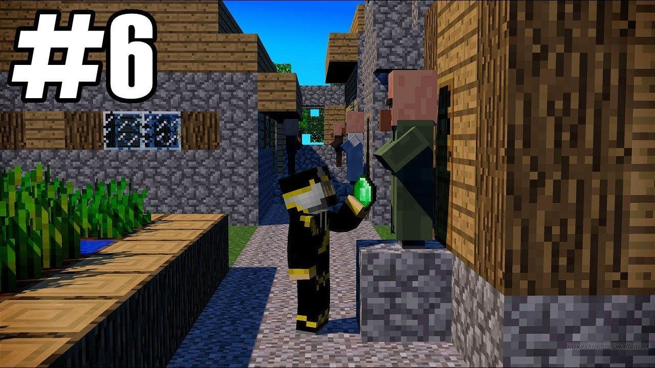 Comienza el comercio de aldeanos #6 | Minecraft - YouTube