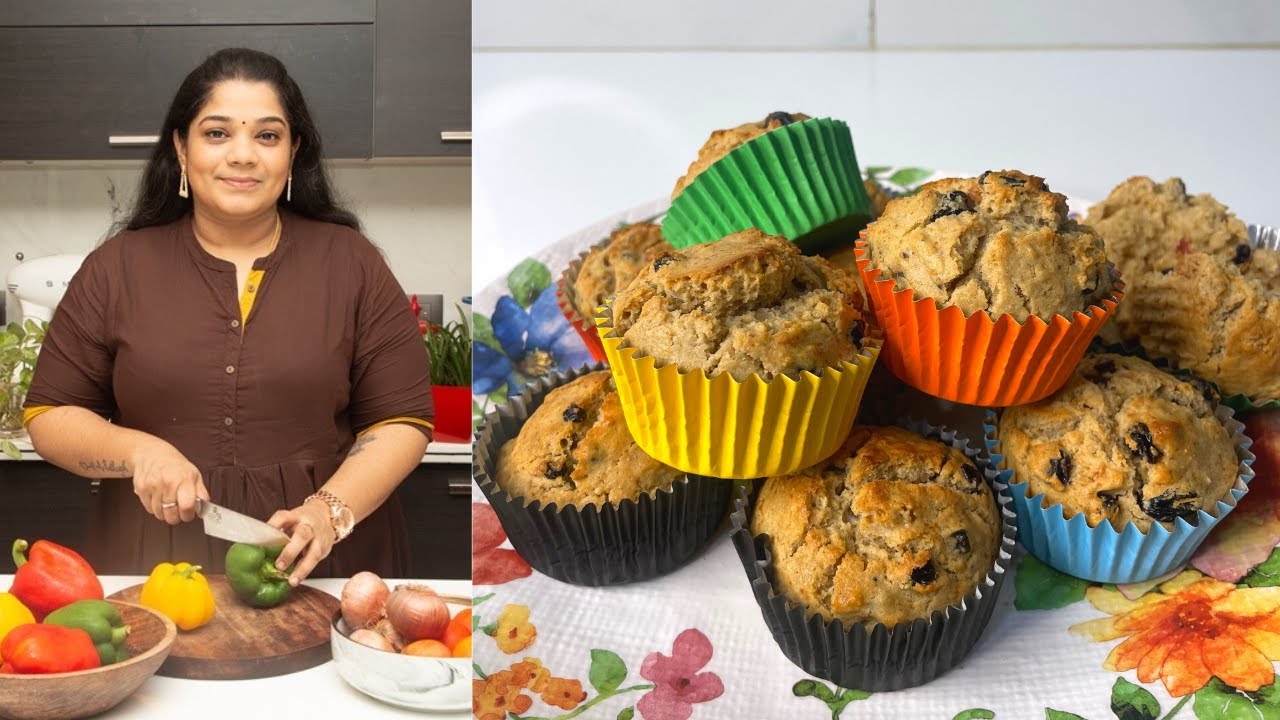Perfect Healthy Holiday Muffin Recipe for Breakfast - Dried Fruits Muffin Recipe - YouTube