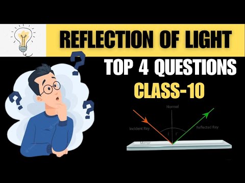 TOP 4 Questions | Reflection of light| light | class 10 science | CBSE ...