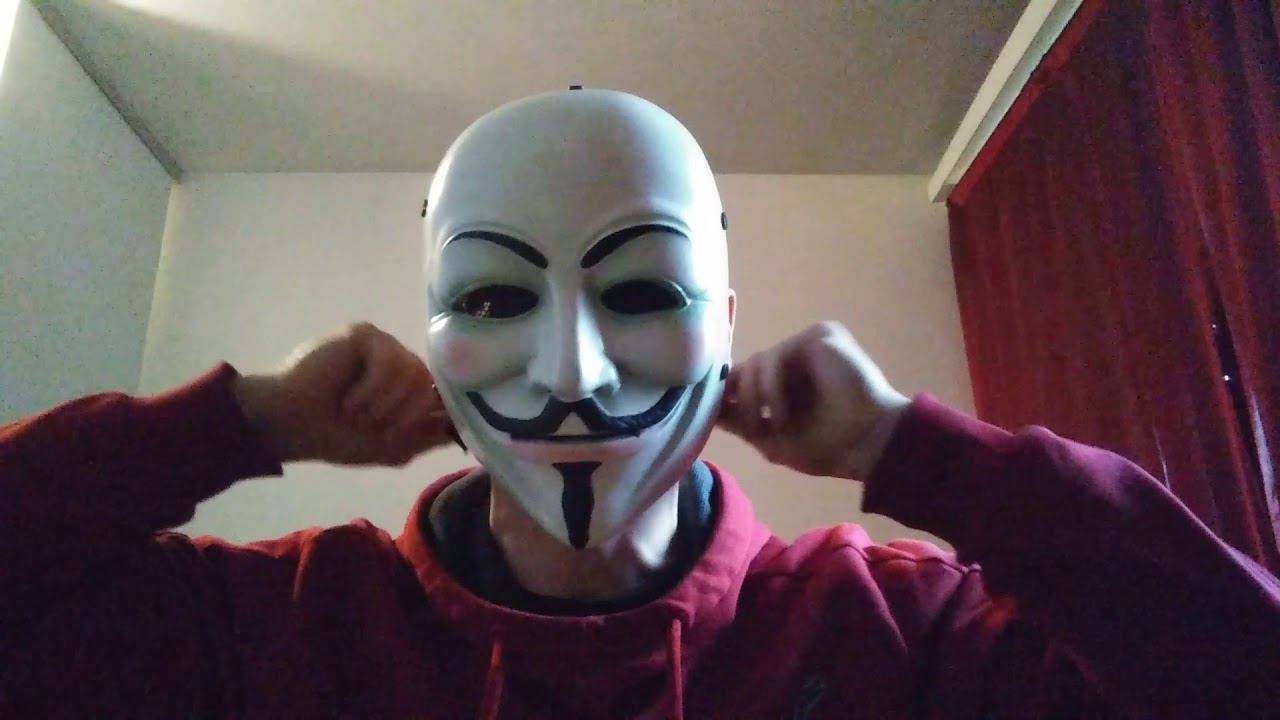 Review of Blackblok.com Hard Resin Guy Fawkes Mask - YouTube