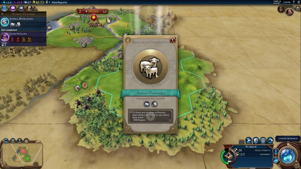 Civ 6 Spain Episode 1 Part A - YouTube