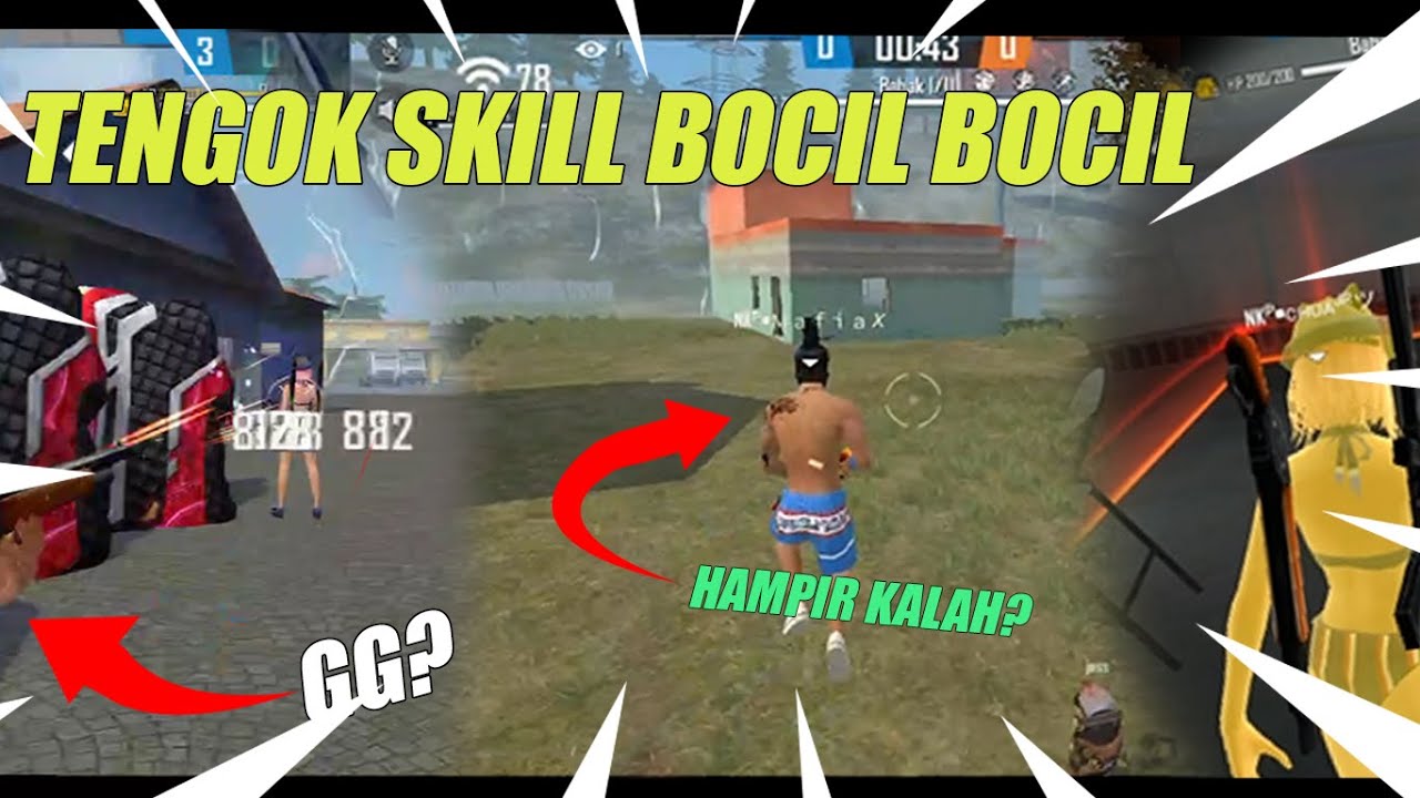 BOCIL vs BOCIL BY ONE MALAH ADU BACOT :V - Garena Free Fire Indonesia ...