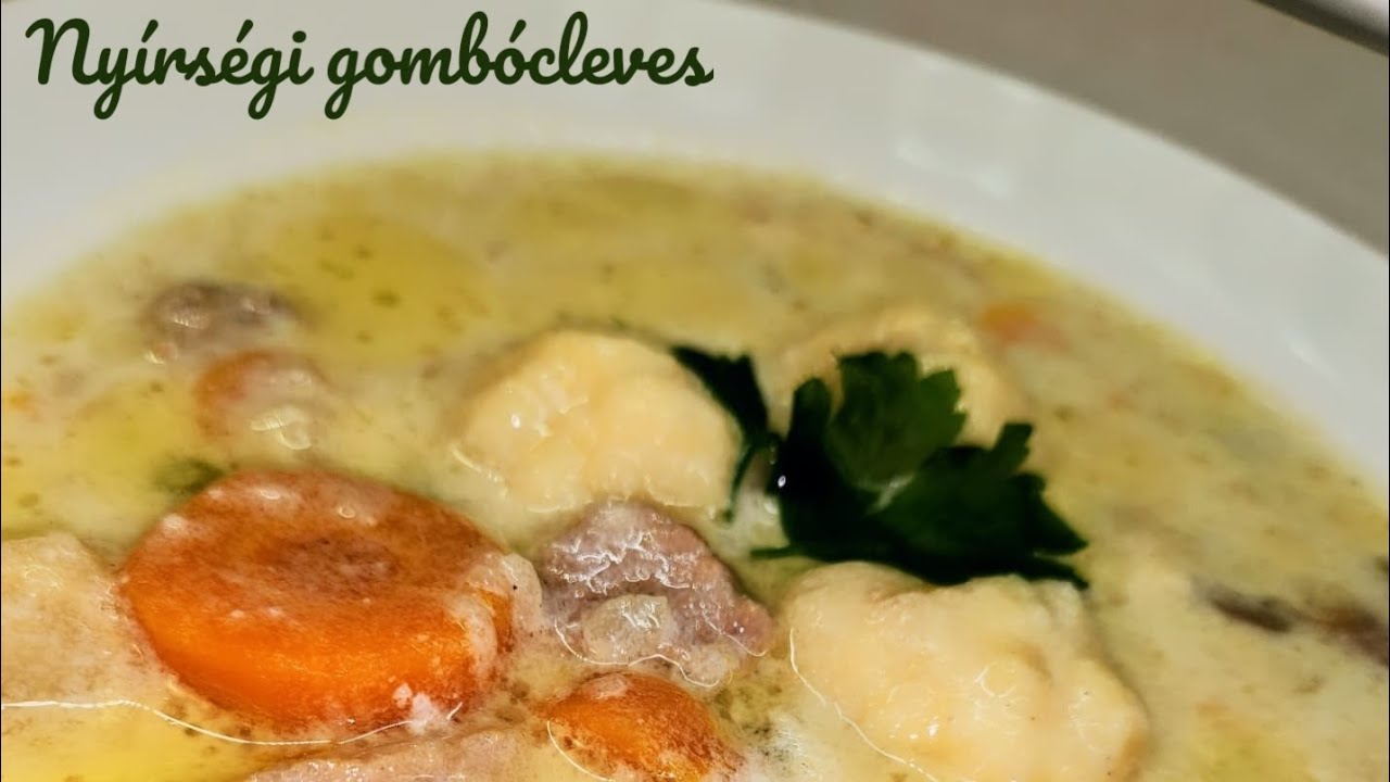Nyírségi gombócleves 🥔🍲 - YouTube