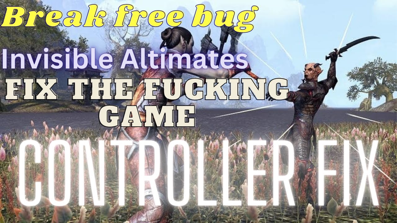 Got break free bugs in Elder Scrolls online? Get the fix here! PVP/PVE - YouTube