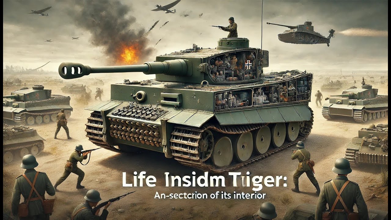 Life Inside a Sturmtiger Tank A Detailed Cross Section of Its Interior ...