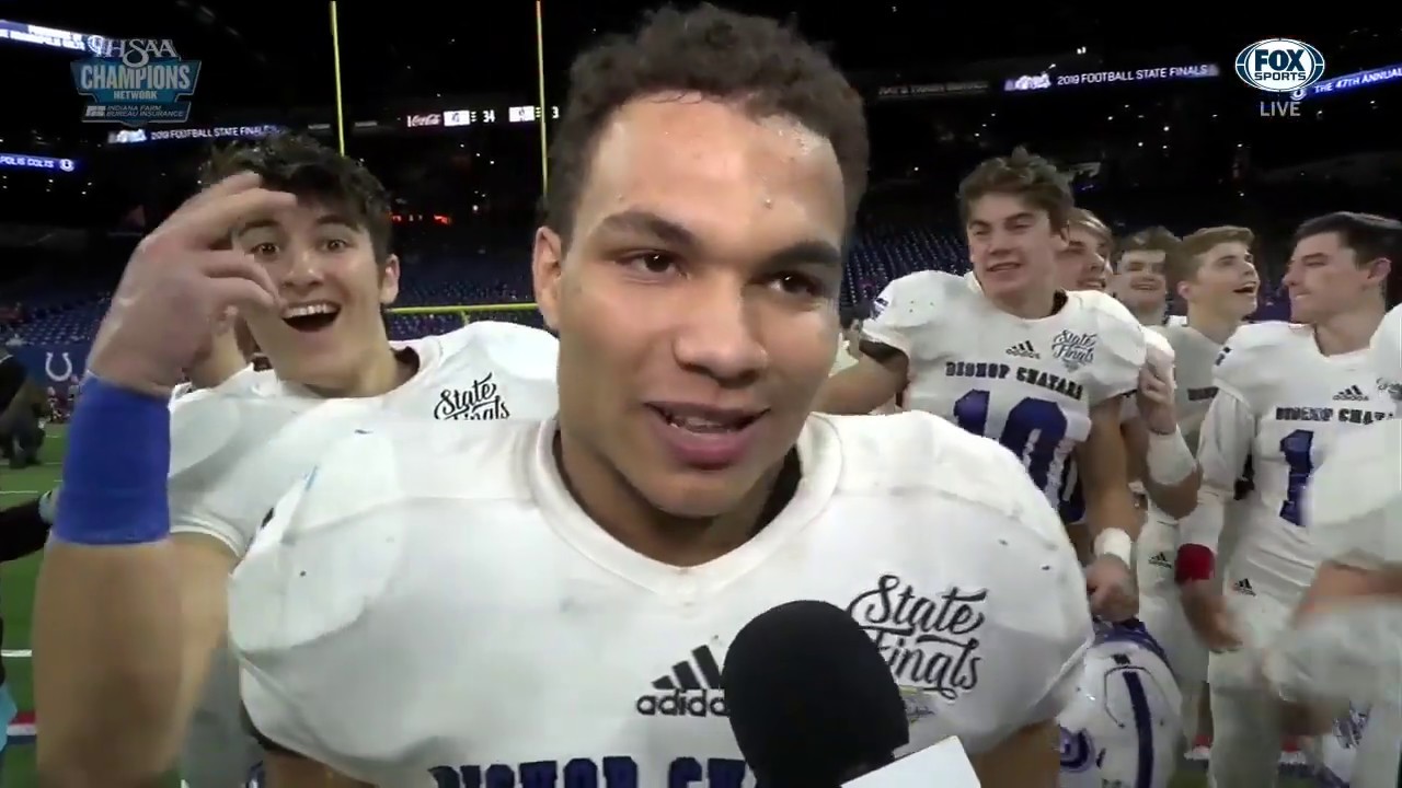 Chatard's Daylen Taylor: 'It's a great feeling' on winning state title ...