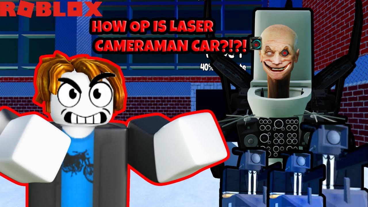 HOW OP IS LASER CAMERAMAN CAR?! ROBLOX TOILET TOWER DEFENSE! - YouTube