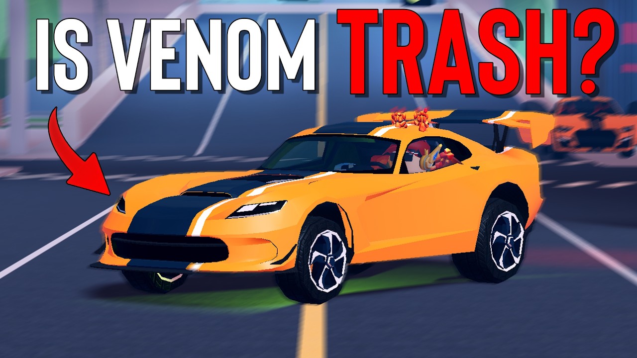 IS THE NEW VENOM V10 ACTUALLY GOOD? | VENOM REVIEW |Roblox jailbreak ...