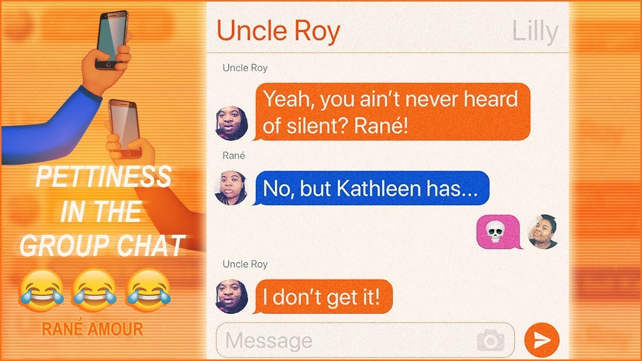 A PETTY FAMILY GROUP CHAT [Text Messages] #2 [PG -13] - YouTube