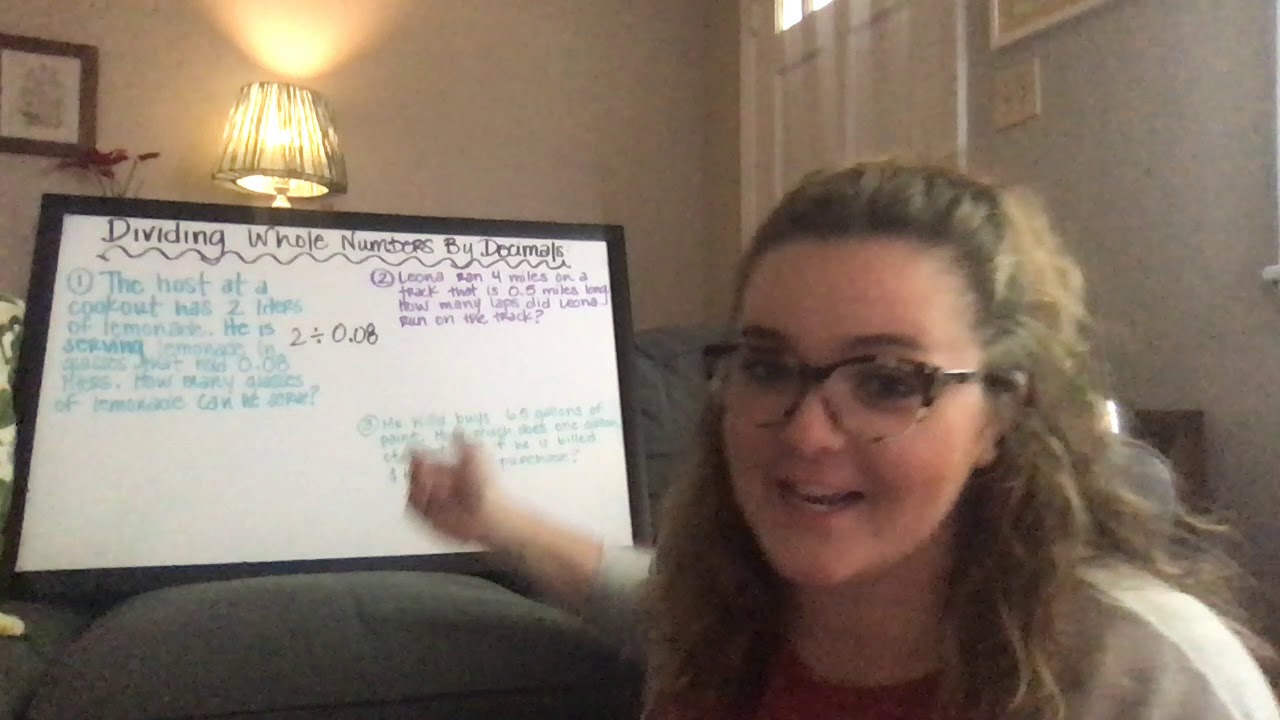 Dividing Whole Numbers By Decimals Review YouTube Dividing Whole Numbers By Decimals Review YouTube