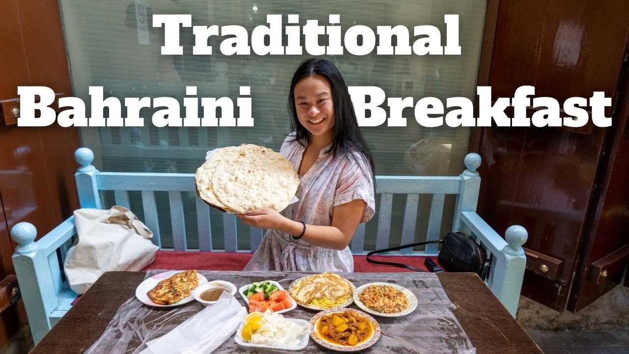 Eating a TRADITIONAL BAHRAINI Breakfast - YouTube