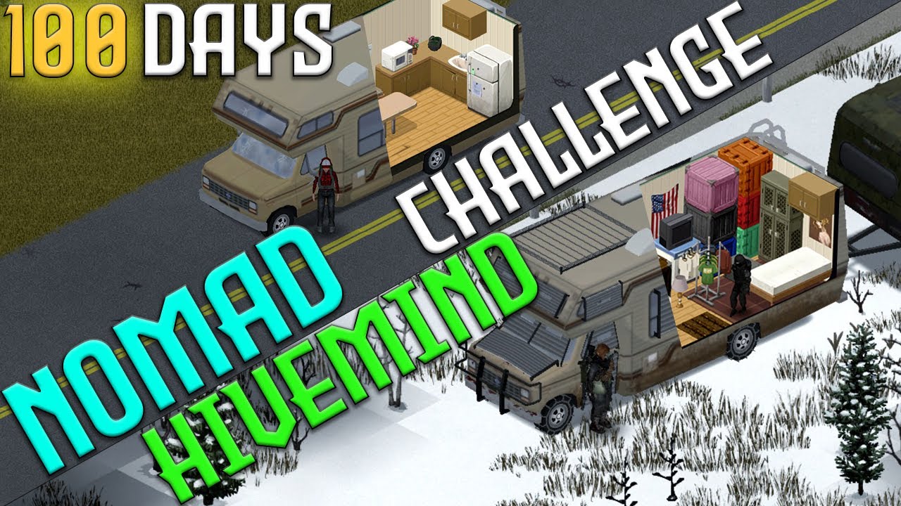 Can I survive the zombie hivemind in 100 days? | Modded Project Zomboid challenge - YouTube