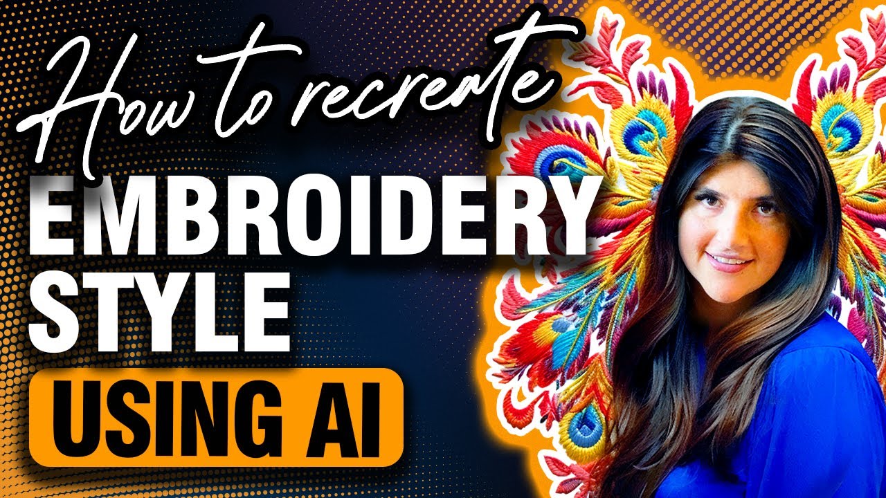 How to recreate embroidery style art using AI tools! Type Yes for ...