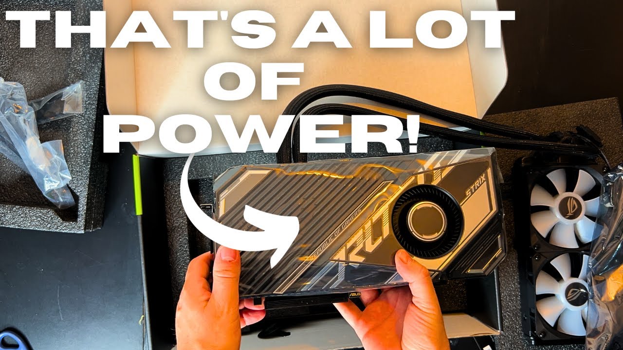 ASUS ROG Strix LC RTX 4090 OC Edition - YouTube