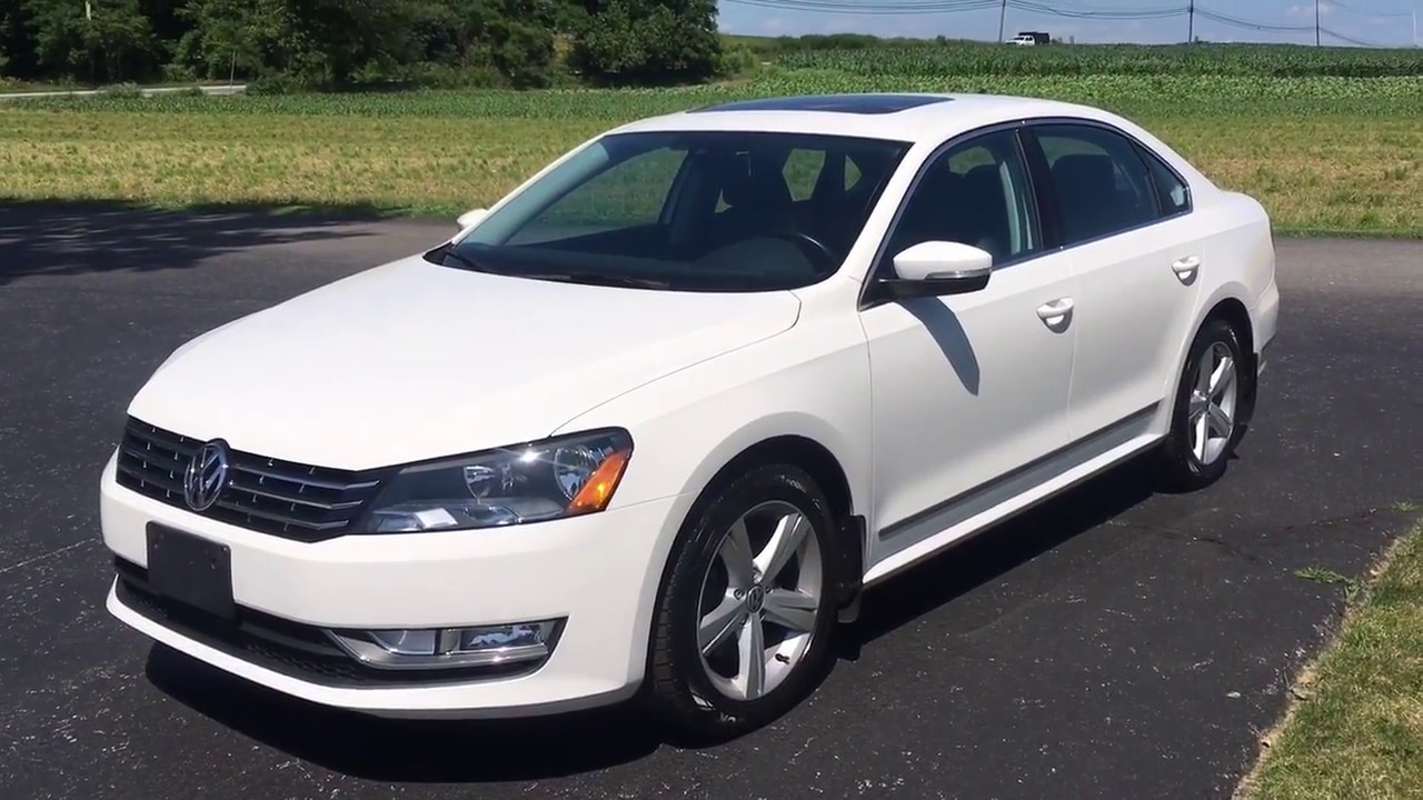 2015 Volkswagen Passat TDI SE 6A w/ Sunroof - YouTube