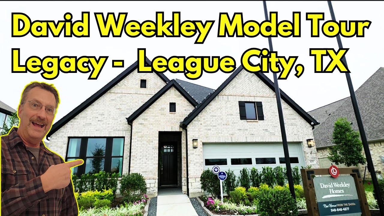 David Weekley Model Home Tour in Legacy by Hillwood | New Construction ...