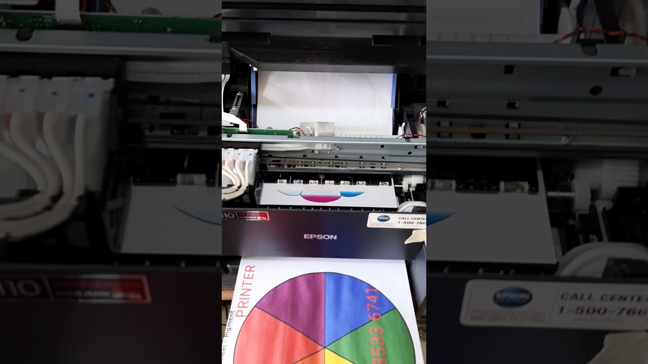 Service printer epson - YouTube