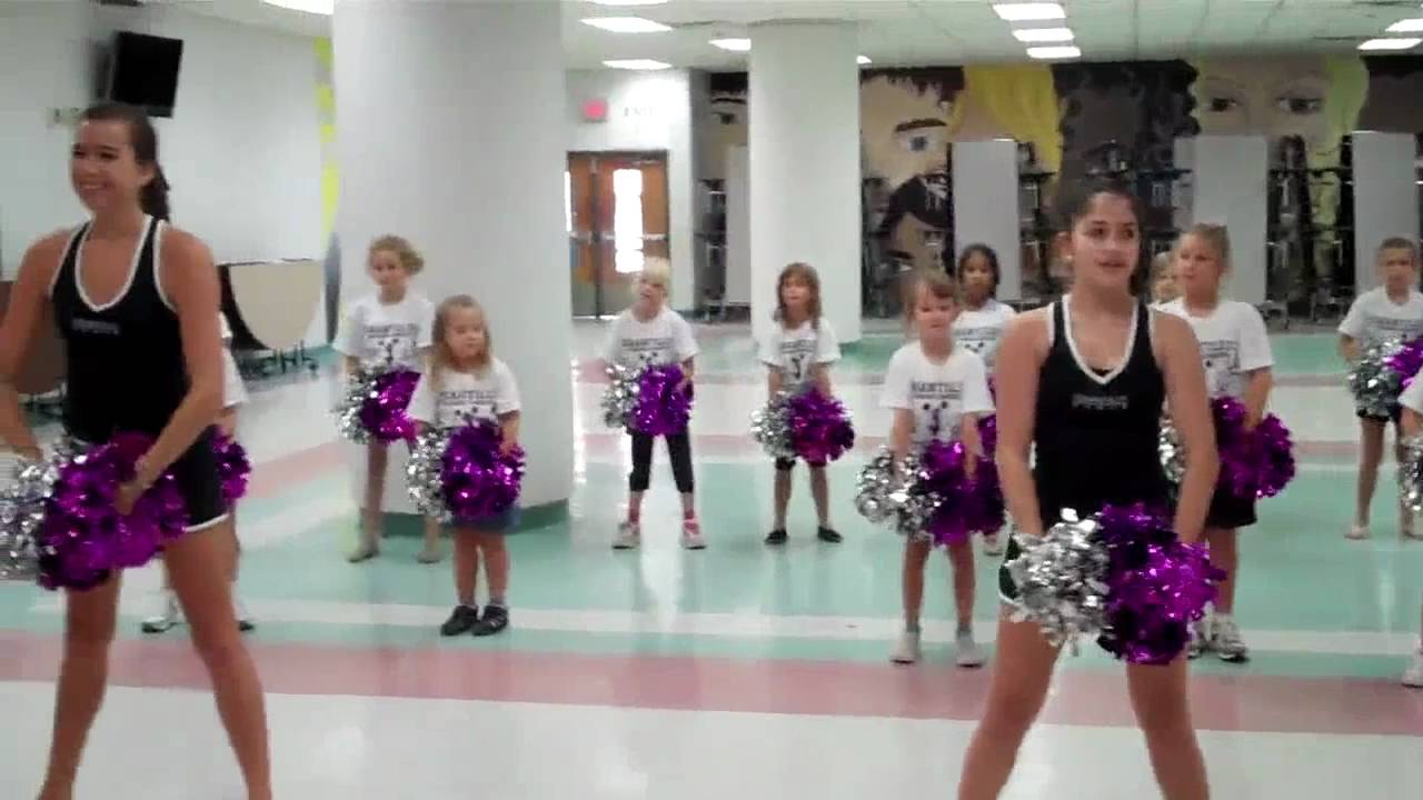 Junior Dance Team Camp - 1st/2nd Grade Pom - YouTube